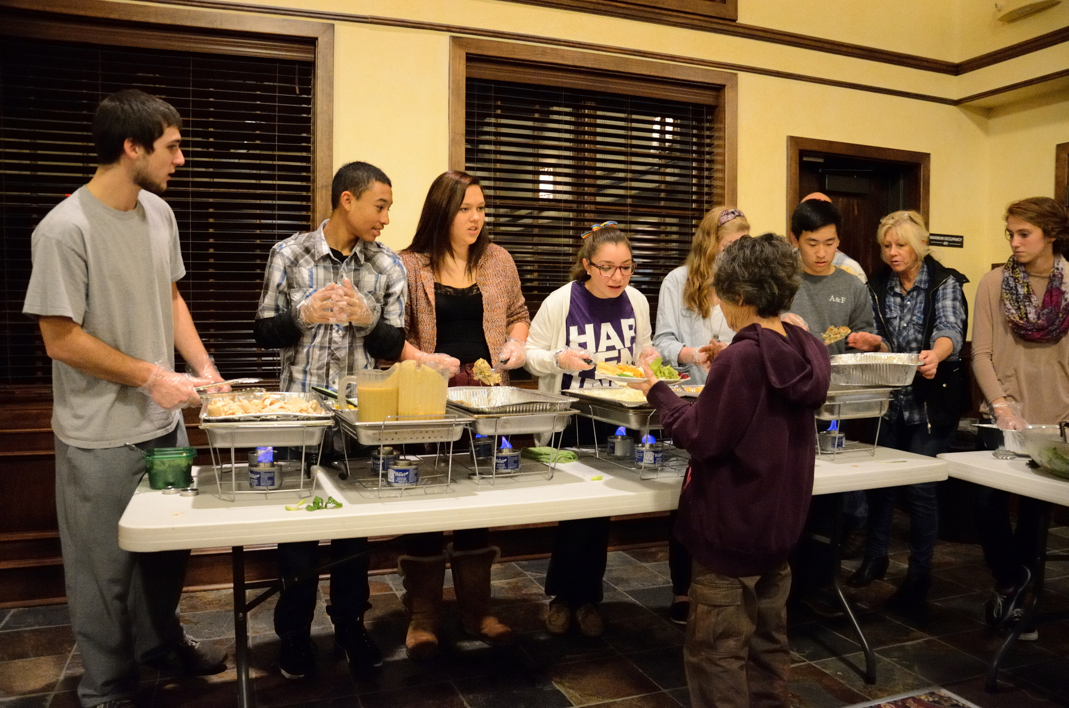Thanksgiving Dinner at Christ Church - Breakfast in America