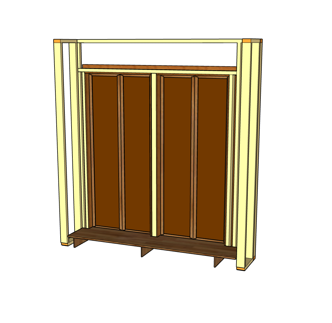 Hall Gear Closet - Framing - Breakfast in America